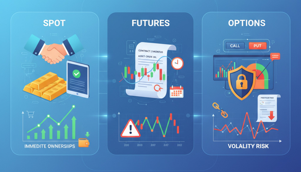 Understanding Futures, Options, and Risk: A Simple Guide for New Traders - TodayinCrypto.com